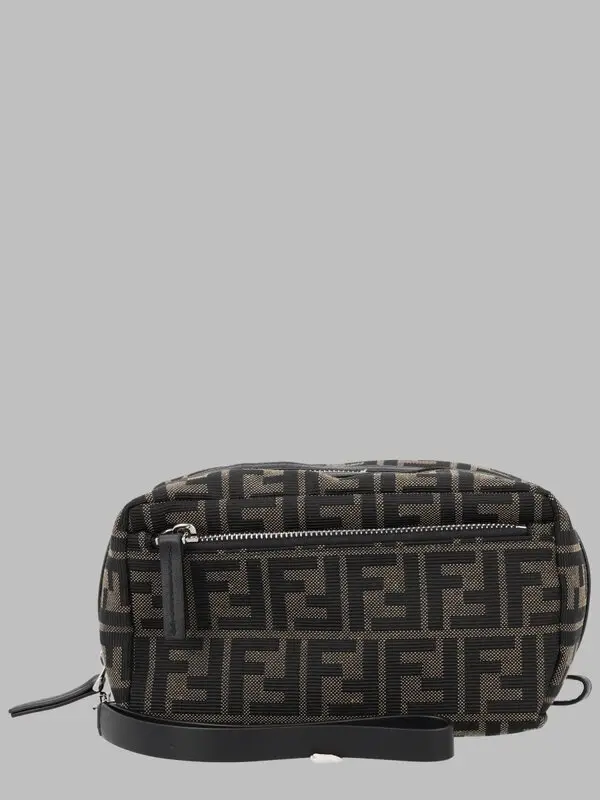 Fendi Beauty Case Con Doppia Zip Small