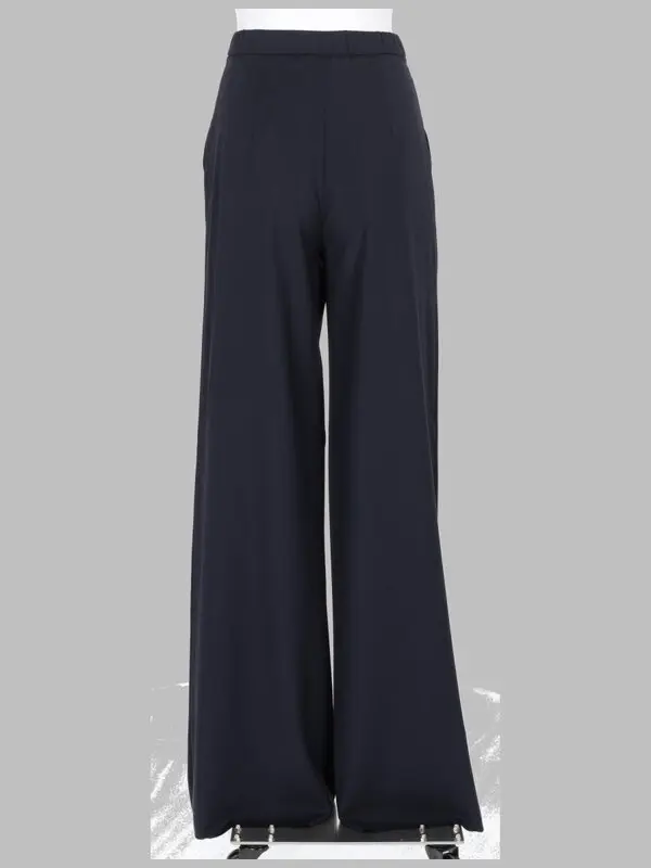 Max Mara Pantalone In Tela Di Lana Leggera
