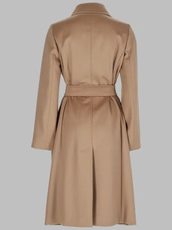 Max Mara Cappotto A Vestaglia In Lana