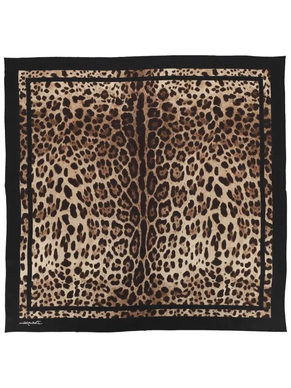 Dolce & Gabbana Foulard In Seta - Multicolor
