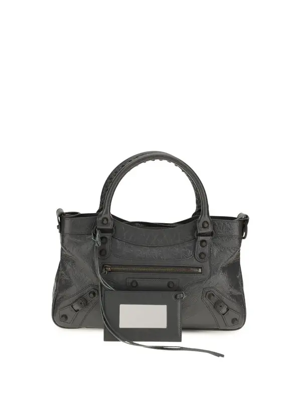 Balenciaga City First Shoulder Bag - Gray