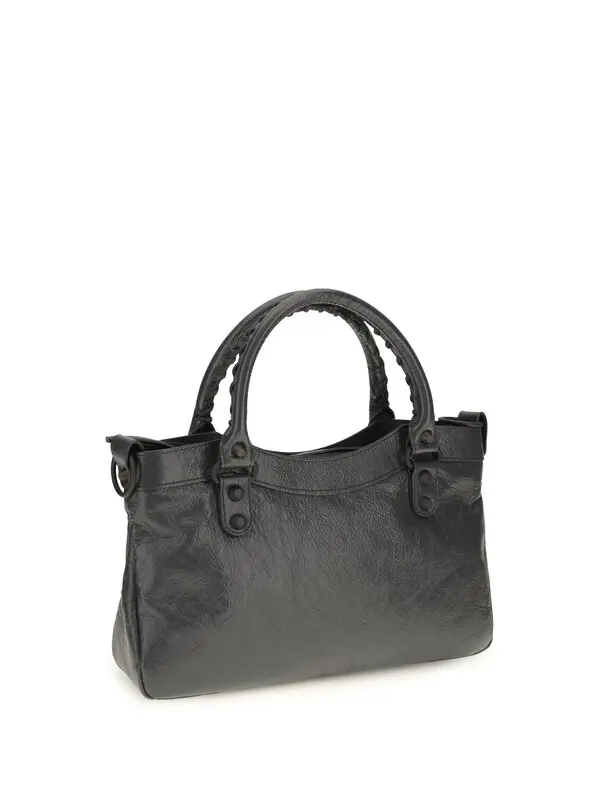 Balenciaga City First Shoulder Bag - Gray