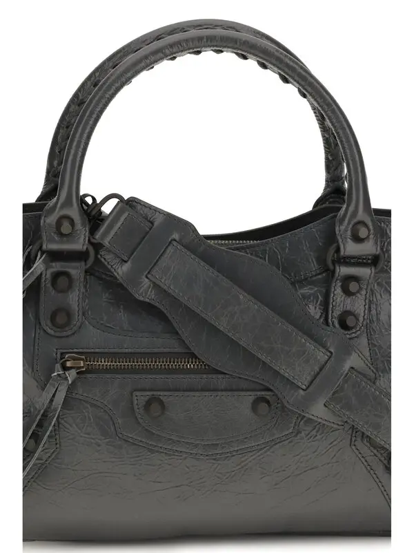 Balenciaga City First Shoulder Bag - Gray