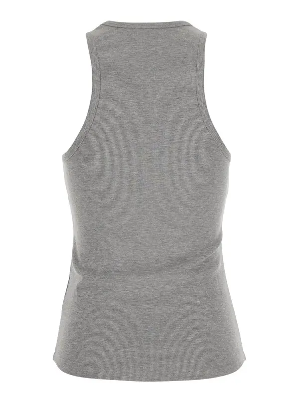 LEPLAIN Ribbed Top Embroidery With Long Sleeves And Cotton Embroidery For