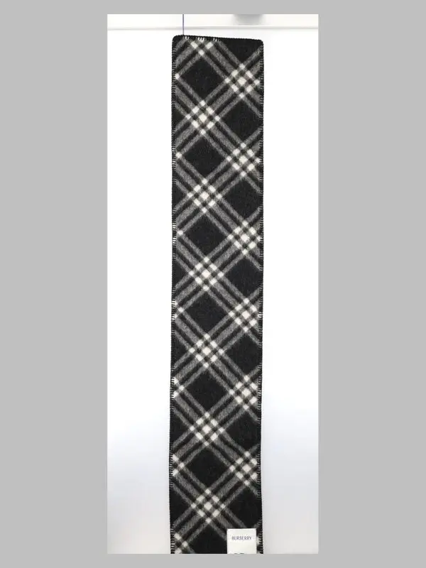 Burberry Sciarpa Con Stampa Check