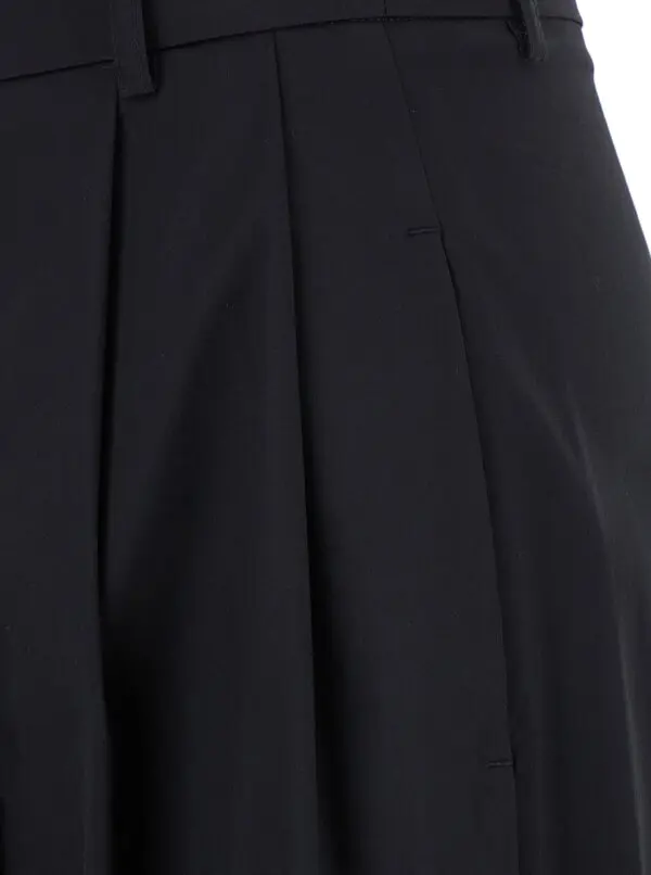LEPLAIN Stretch Cotton Blend Trousers For