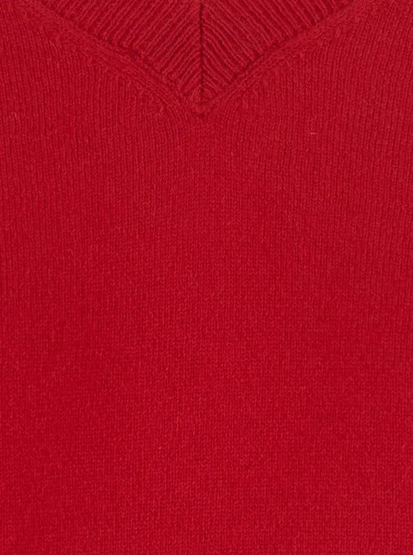 LEPLAIN Sweater With V Neck In Cashmere For