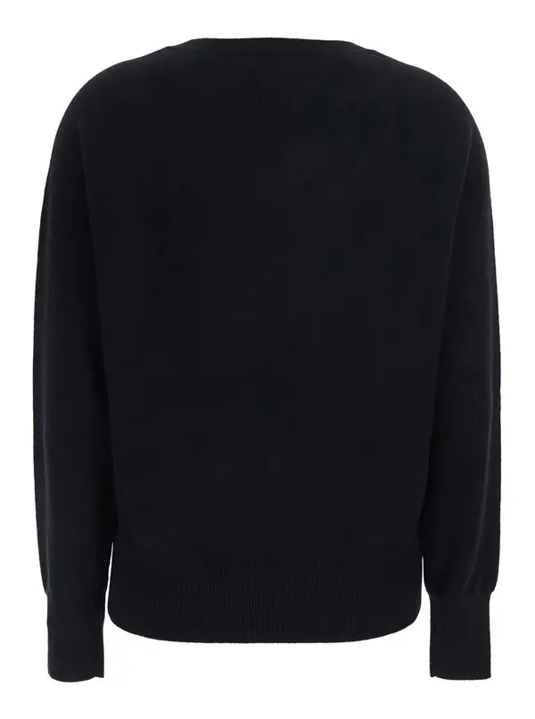 LEPLAIN Sweater With V Neck In Cashmere For