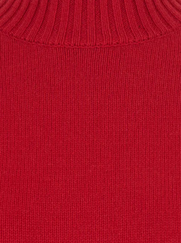 LEPLAIN Turtleneck Sweater With Dropped Shoulders In Cashmere For