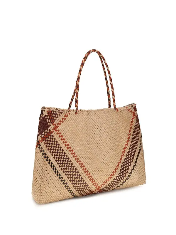 Dragon Diffusion Handwoven Leather Tote Bag