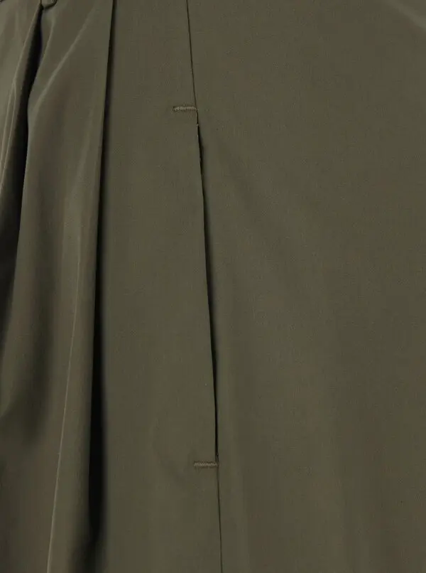 LEPLAIN Wide Leg Trousers With Pleats For