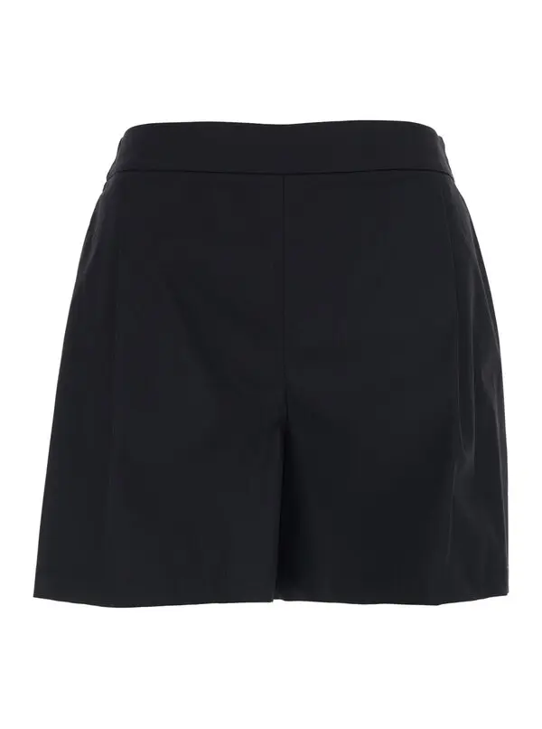 LEPLAIN Cotton Blend Semi-elasticated Waist Shorts For