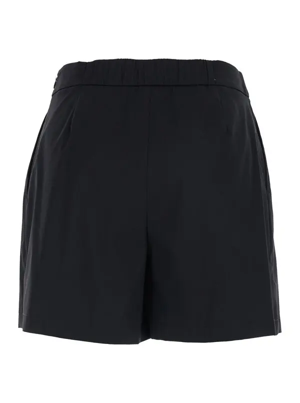 LEPLAIN Cotton Blend Semi-elasticated Waist Shorts For