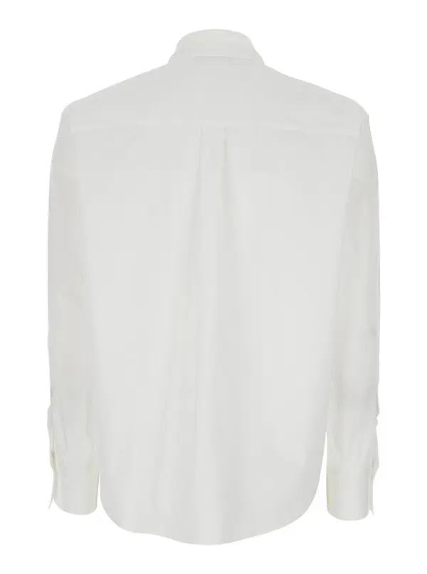 LEPLAIN Shirt With Classic Collar And Button Cuffs In Cotton