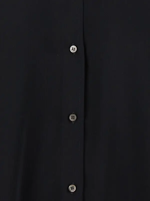 LEPLAIN Classic Collar Tech Fabric Shirt