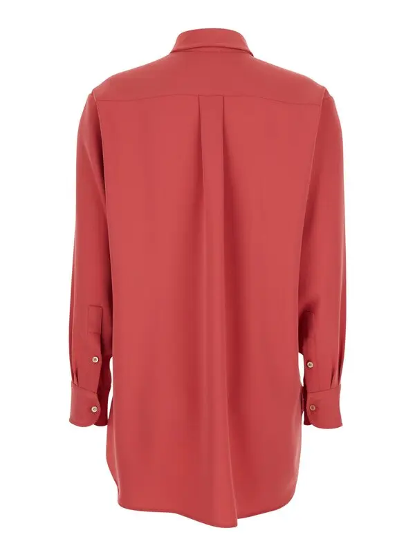 LEPLAIN Shirt With Classic Collar And Button Closure In Fabric