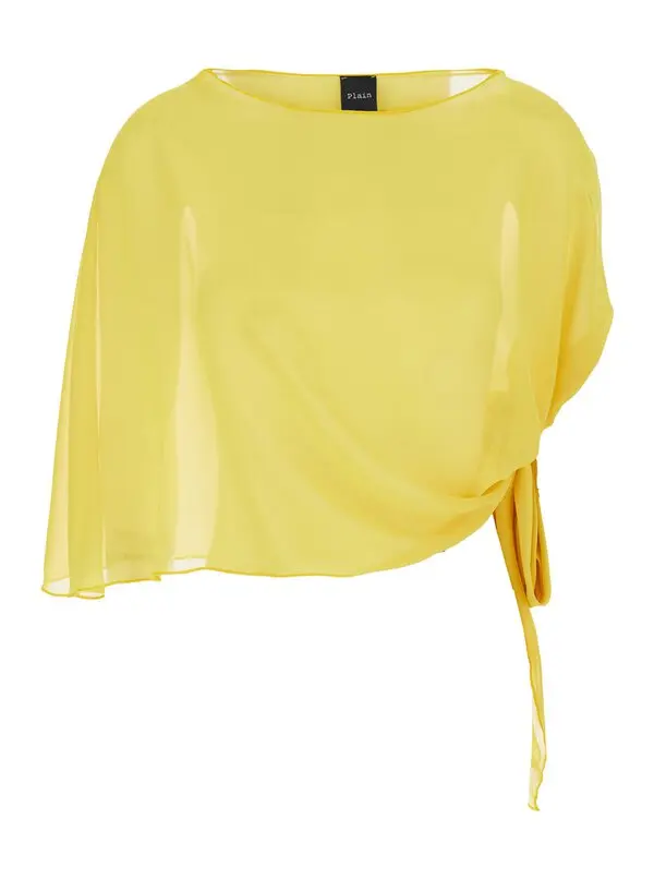 LEPLAIN Stole With Side Knot In Tech Fabric
