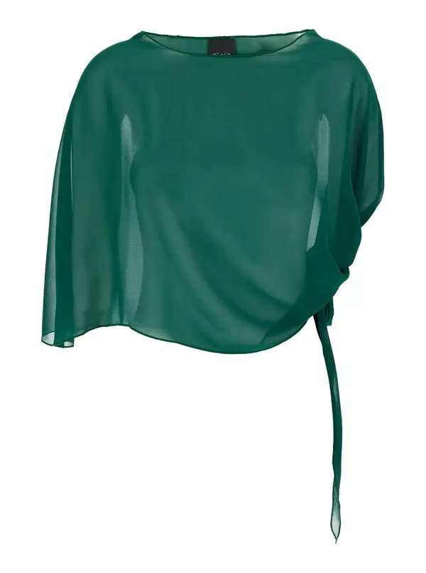 LEPLAIN Stole With Side Knot In Tech Fabric
