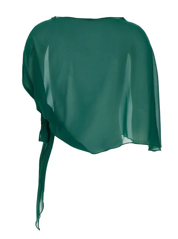 LEPLAIN Stole With Side Knot In Tech Fabric