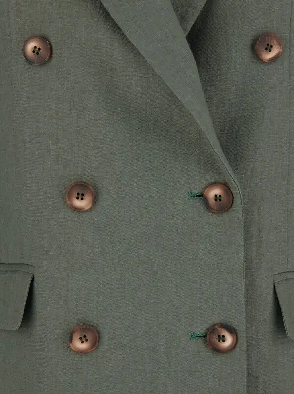 LEPLAIN Double-breasted Jacket With Peak Revers In For