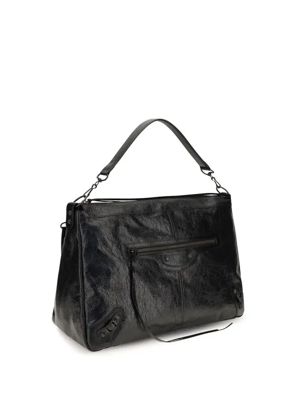 Balenciaga Le City Moto Large Shoulder Bag