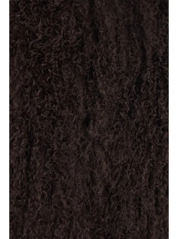 LEPLAIN Fur Vest With Sleeveless Design In Fur For