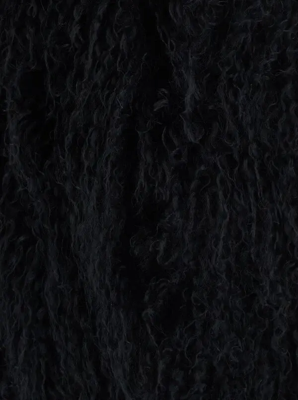 LEPLAIN Fur Vest With Sleeveless Design In Fur For
