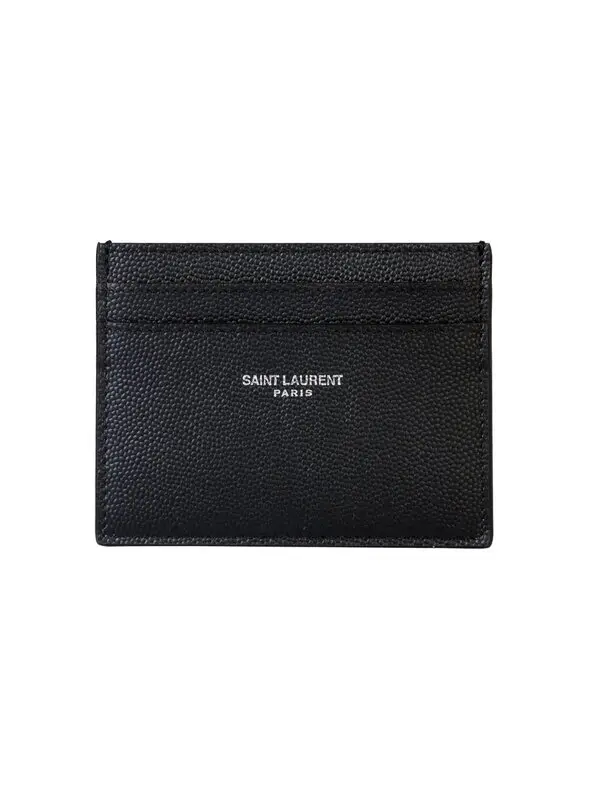 Saint Laurent Portacarte In Pelle