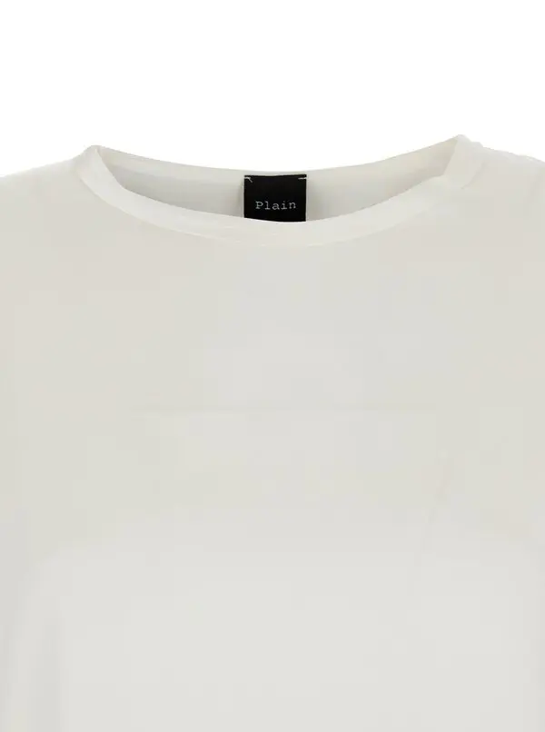 LEPLAIN Silk Blouse With Round Neck And Long Sleeves