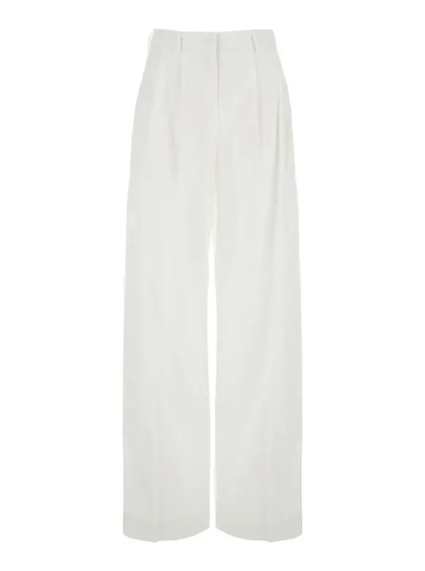 LEPLAIN Pants With Two Side Pockets In Cotton For