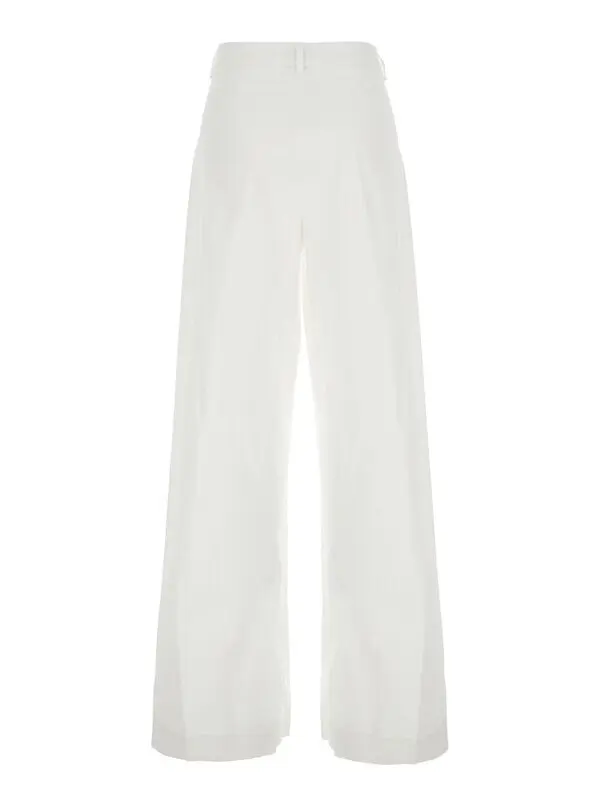 LEPLAIN Pants With Two Side Pockets In Cotton For