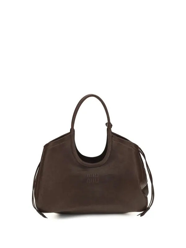 Miu Miu Ivy Nappa Shopping Bag