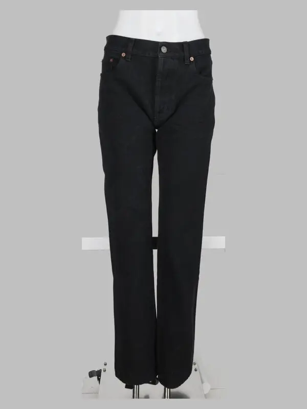 Saint Laurent Jeans In Denim Di Cotone - Black