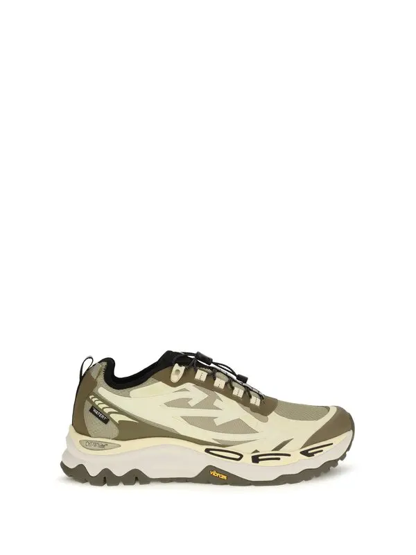 Off-White Brb Trail Low Sneakers - Green