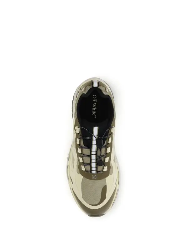 Off-White Brb Trail Low Sneakers - Green