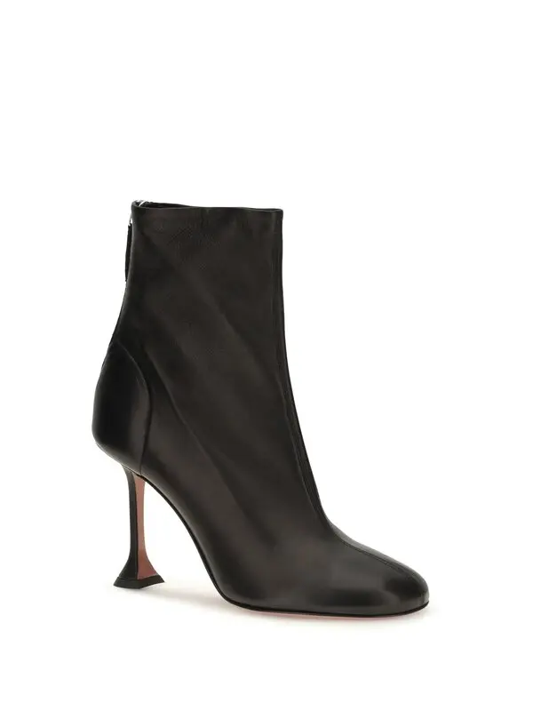 Amina Muaddi Iris Nappa Booties