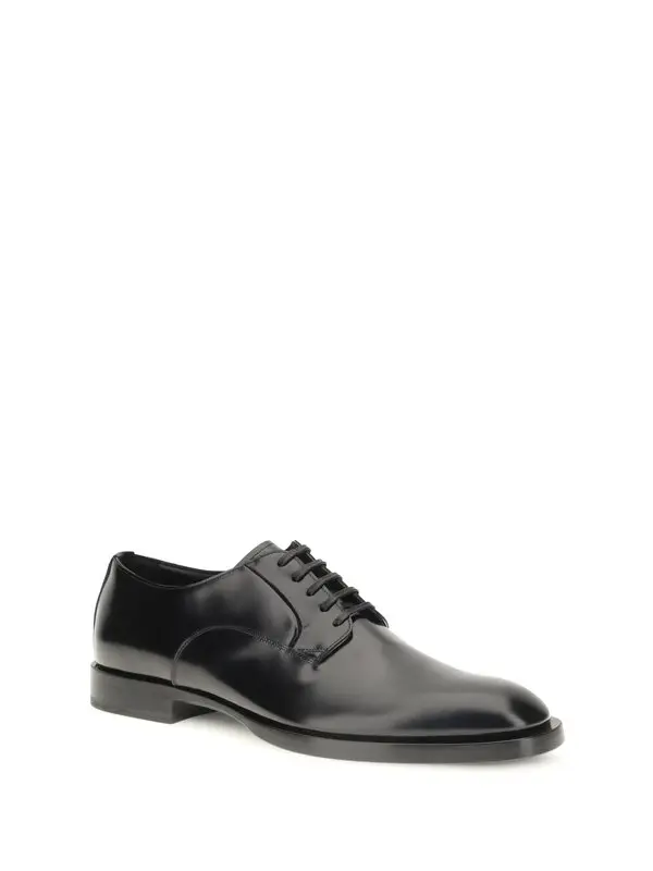 Dolce & Gabbana Calfskin Lace-up Derby Shoes