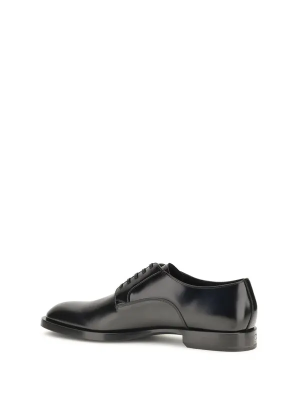 Dolce & Gabbana Calfskin Lace-up Derby Shoes