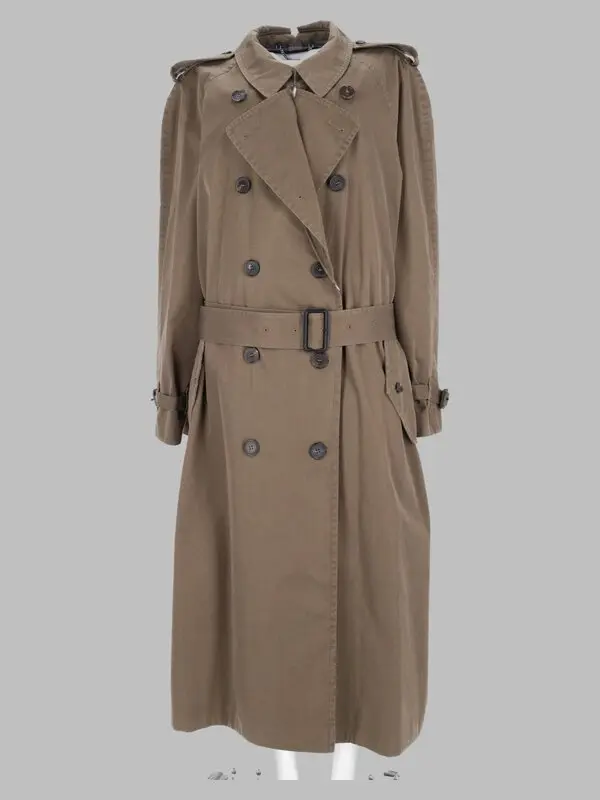 MAISON MARGIELA Trench Folden Collar In Cotone