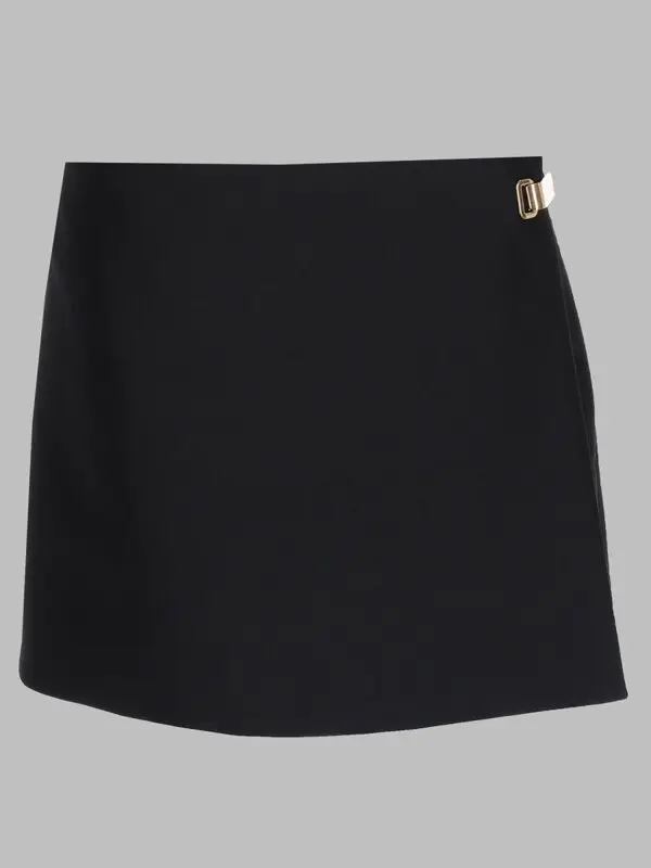 Balenciaga Skort In Twill Di Lana