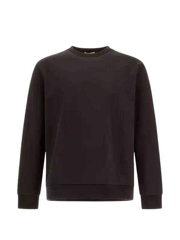 Herno Logo-embroidered Crew-neck Sweater
