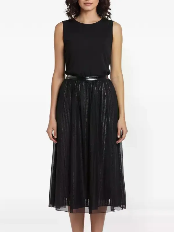 LOUIS VUITTON Layered Midi Skirt