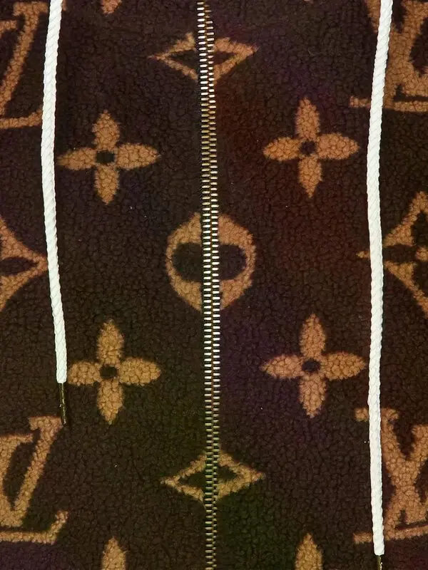 LOUIS VUITTON Monogram Fleece Jacket