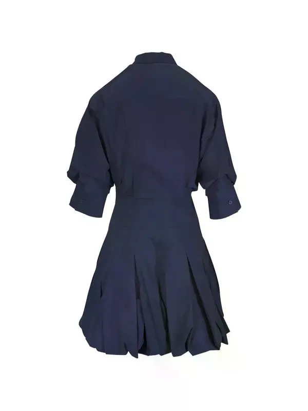 Simkhai Effie Pleated Mini Dress