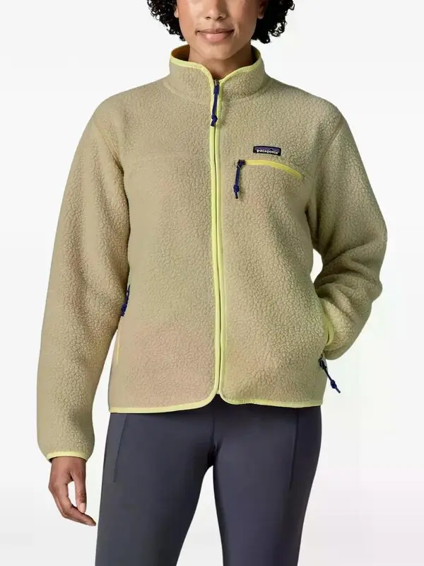 Patagonia Retro Pile Fleece Zip-up Sweatshirt - Neutrals