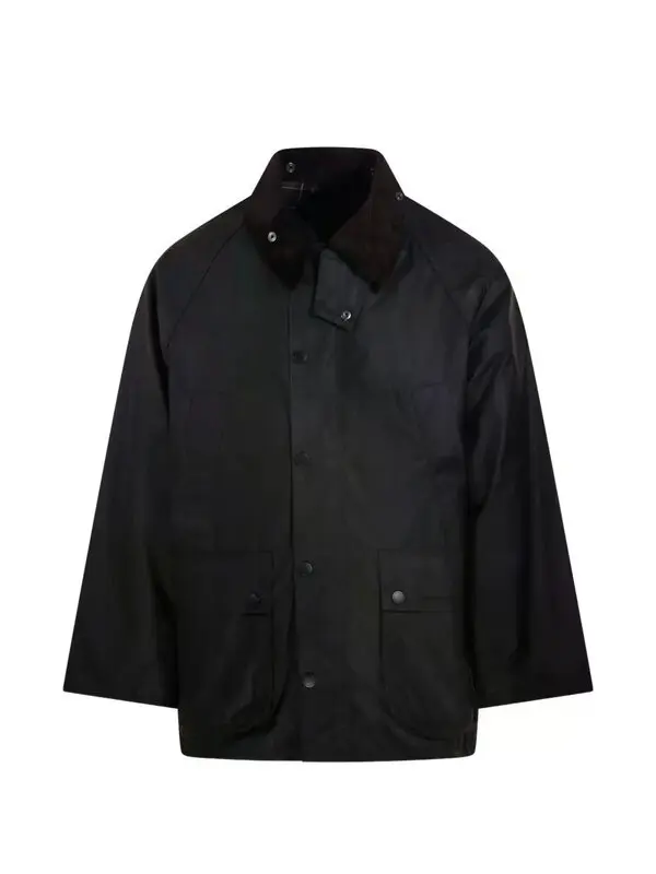 Barbour Waxed Corduroy-collar Jacket