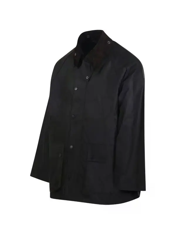 Barbour Waxed Corduroy-collar Jacket