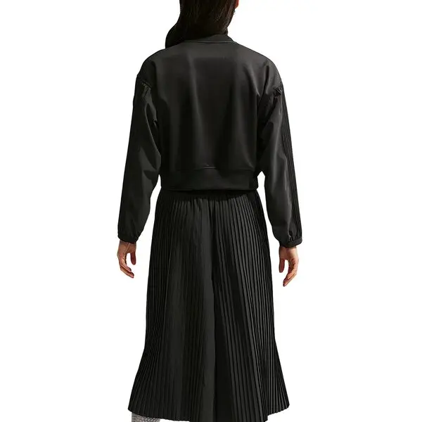 Nike Pleated Sleeve Jacket 'black Sail