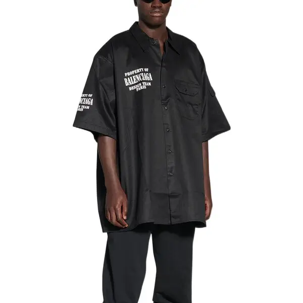 Balenciaga Property Of Short Sleeved Shirt Oversized