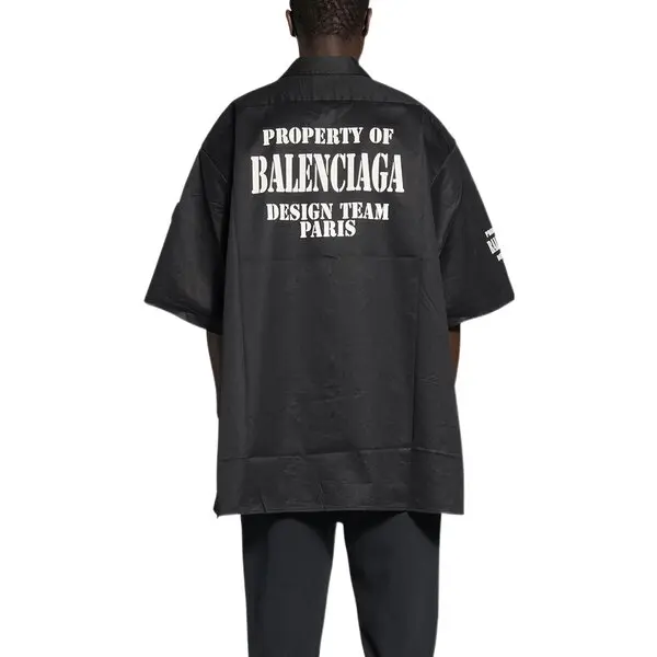 Balenciaga Property Of Short Sleeved Shirt Oversized